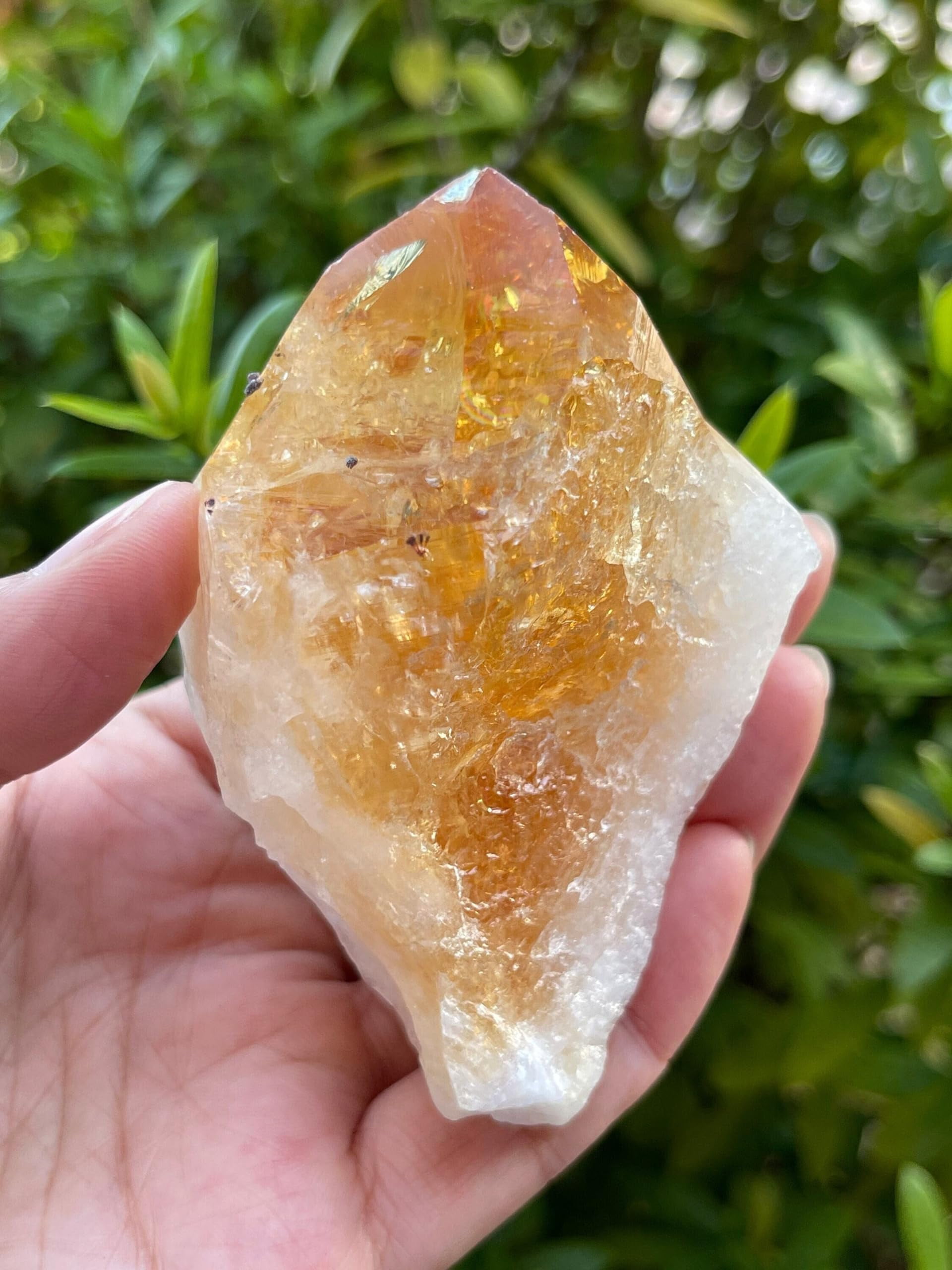 Extra Large Citrine Point, Natural Citrine Point, Citrine Point Healing ...