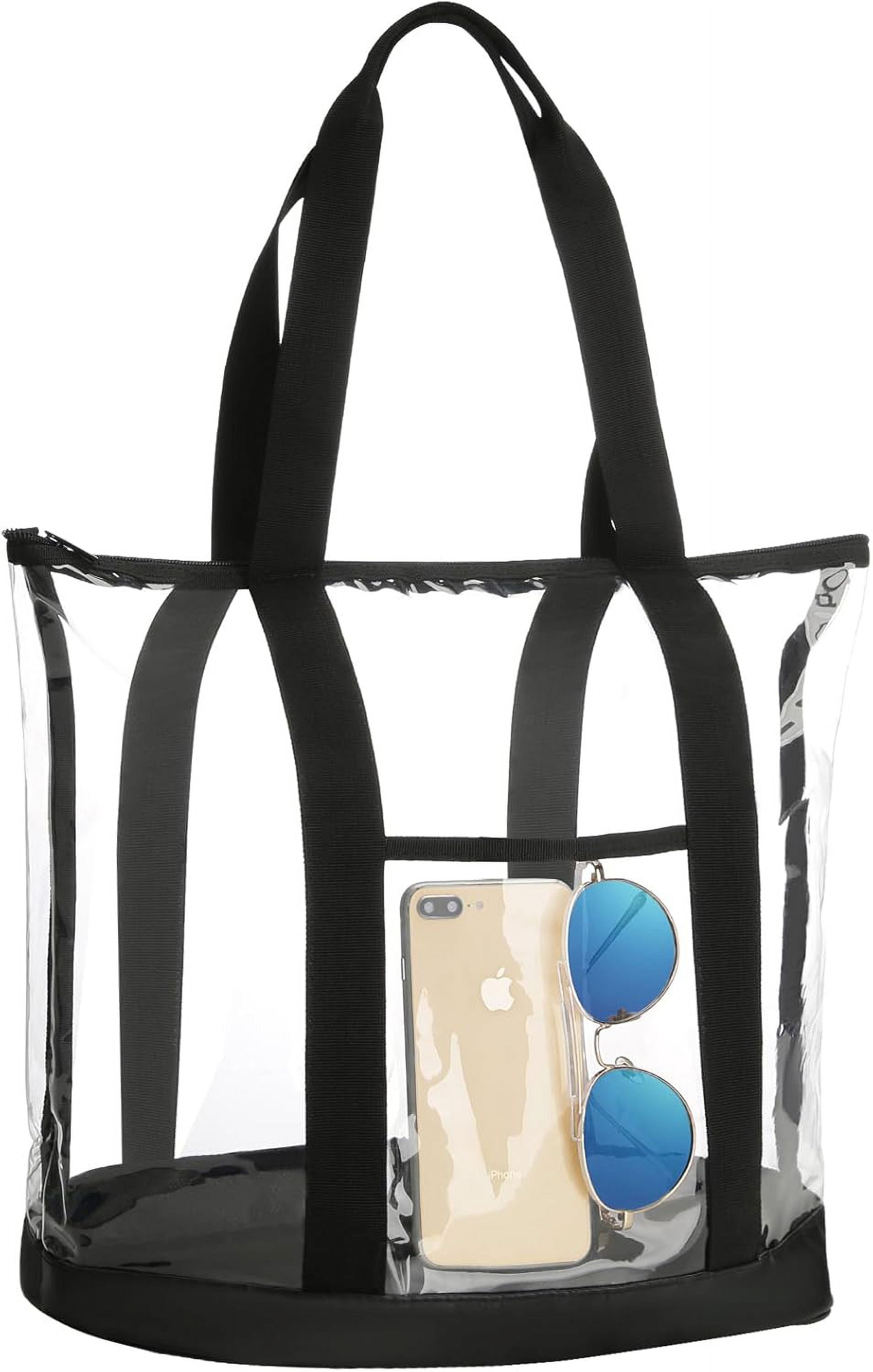 Extra Large Clear Cosmetic Toiletry Bag, Large Transparent Plastic PVC ...