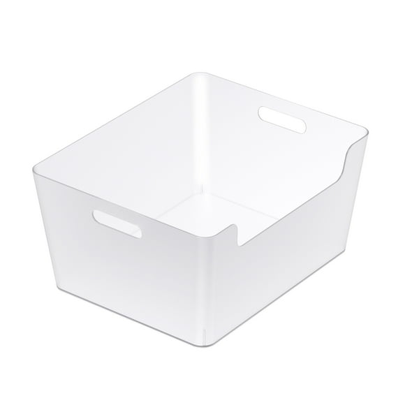 Open Plastic Storage Bins