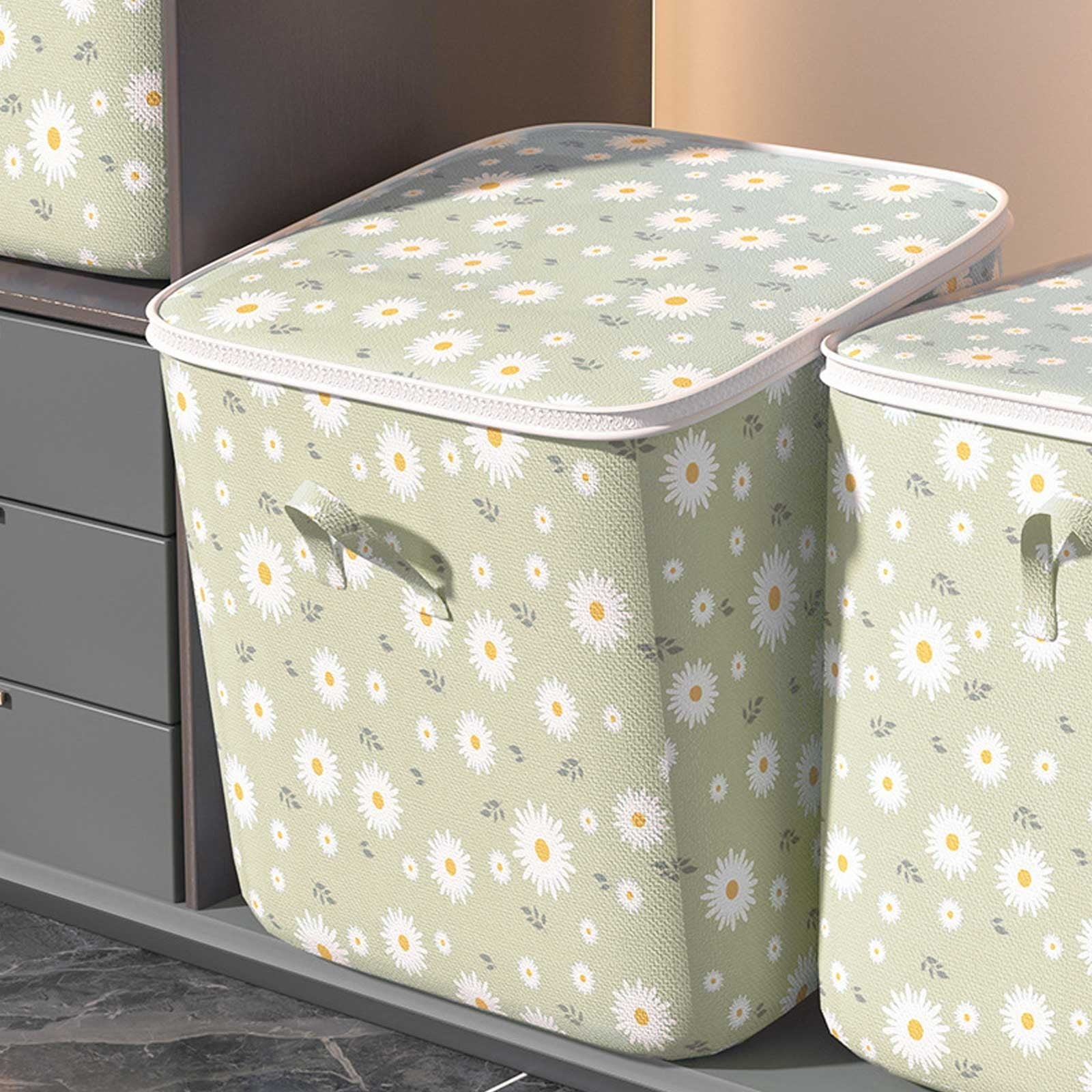 Extra Large Closet Organizer, Clothes Storage Bins with Lids Fabric ...