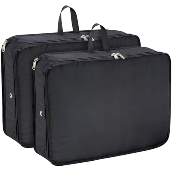 Extra Large Compression Packing Cubes for Travel Essentials, 2 Pack ...