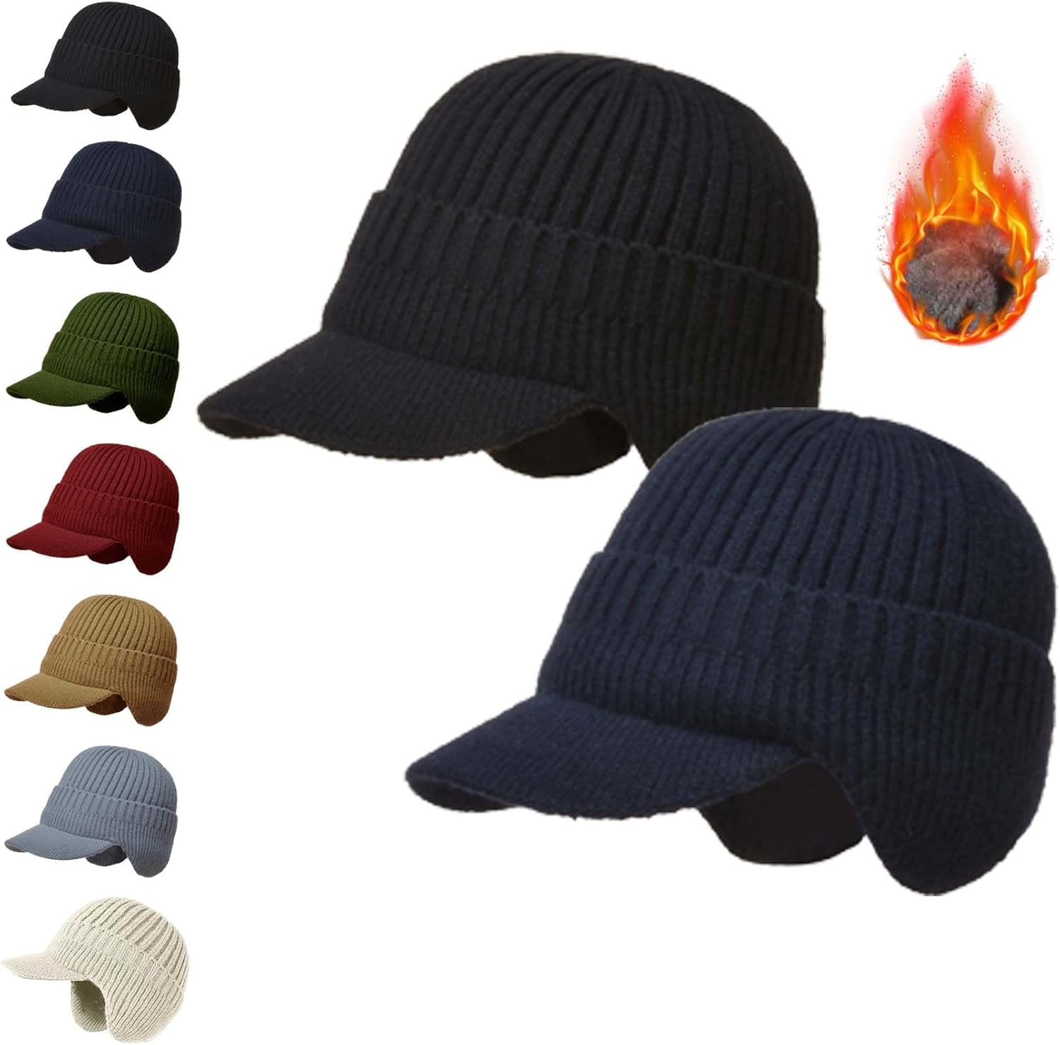 Extra Large Cozy Head Beanie for Men - Walmart.com