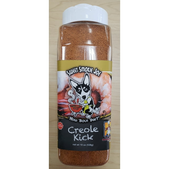 Extra Large Creole Kick Seasoning - 19oz Shaker Bottle, Gluten Free ...