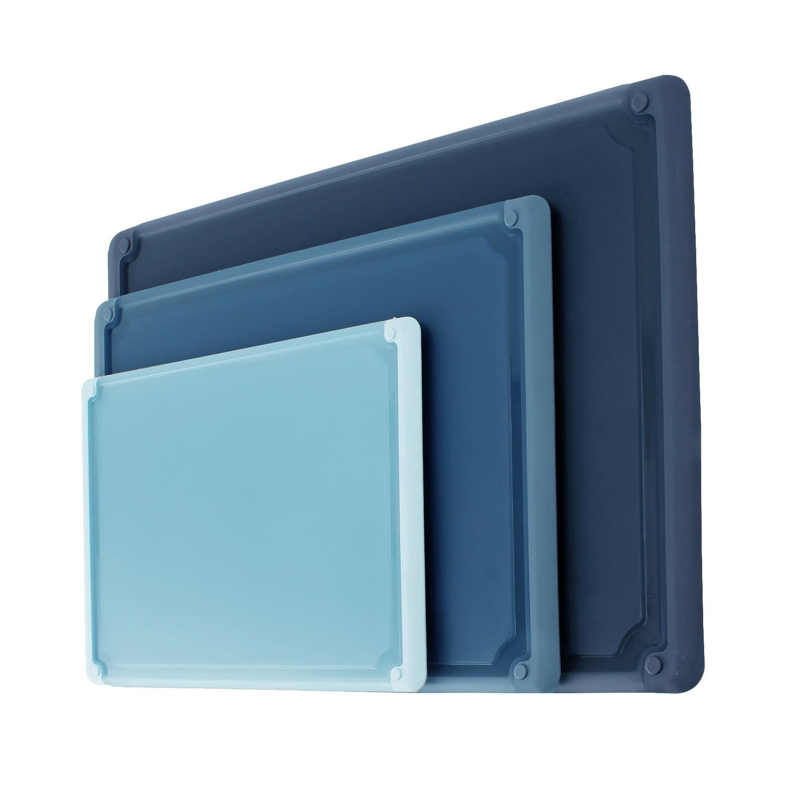 Extra Large Cutting Board Set, Jumbo-Sized Boards with Rubber Border ...