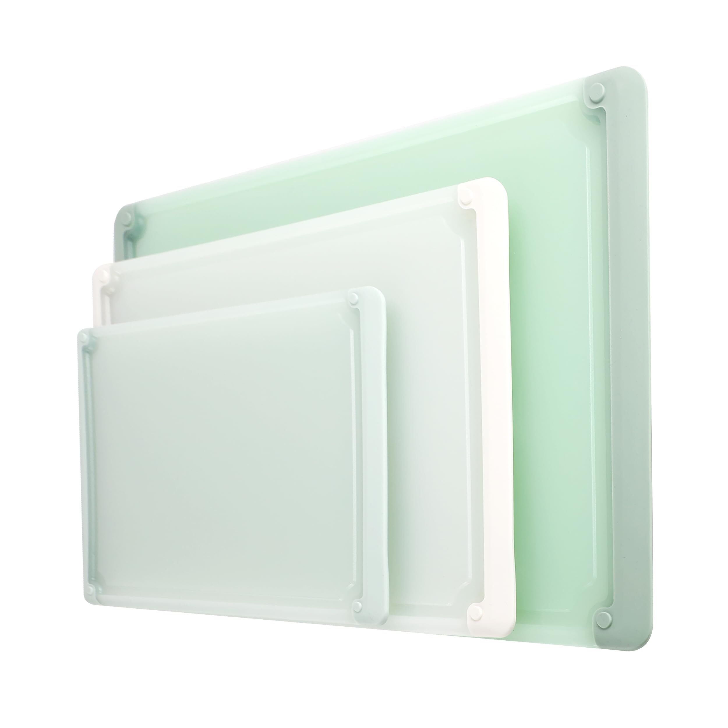 Extra Large Cutting Board Set, Jumbo-Sized Boards with Rubber Border ...