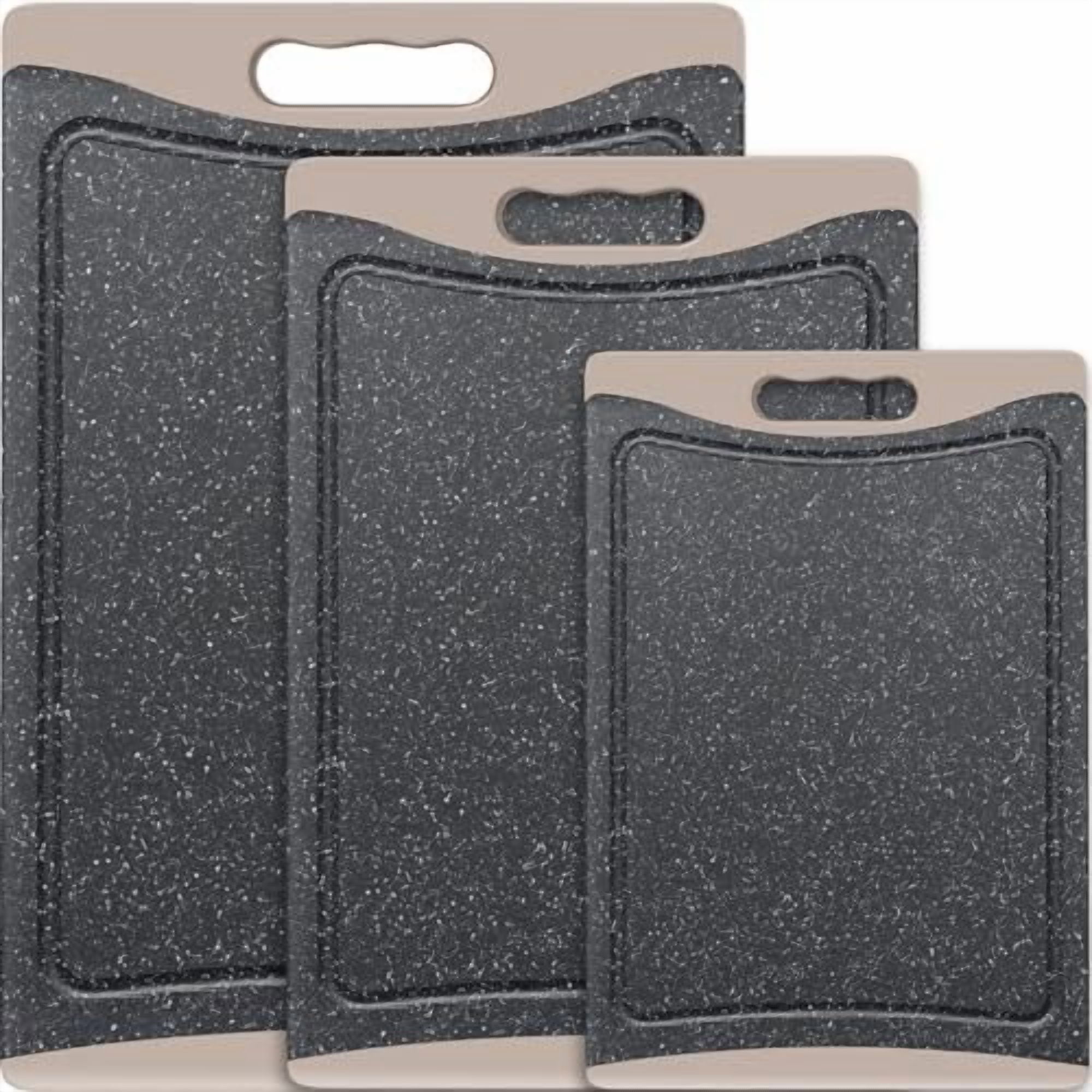Extra Large Cutting Boards, Plastic Cutting Boards for Kitchen (Set of ...