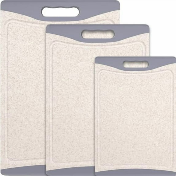 Extra Large Cutting Boards, Plastic Cutting Boards for Kitchen (Set of ...