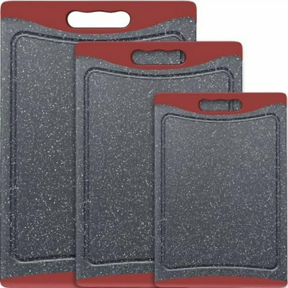 Extra Large Cutting Boards, Plastic Cutting Boards for Kitchen (Set of ...