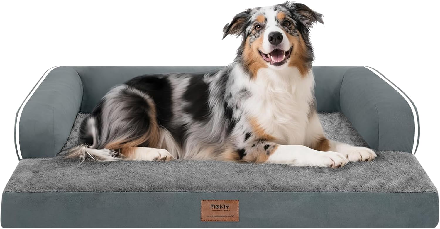 Extra Large Dog Bed-Orthopedic Waterproof XL Dog Bed for XLarge Extra ...