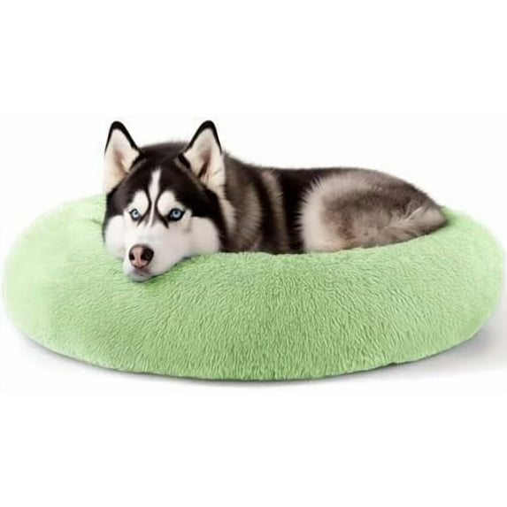 Extra Large Dog Beds, 36 Inch Human Dog Anxiety Relief Comfort Bed ...