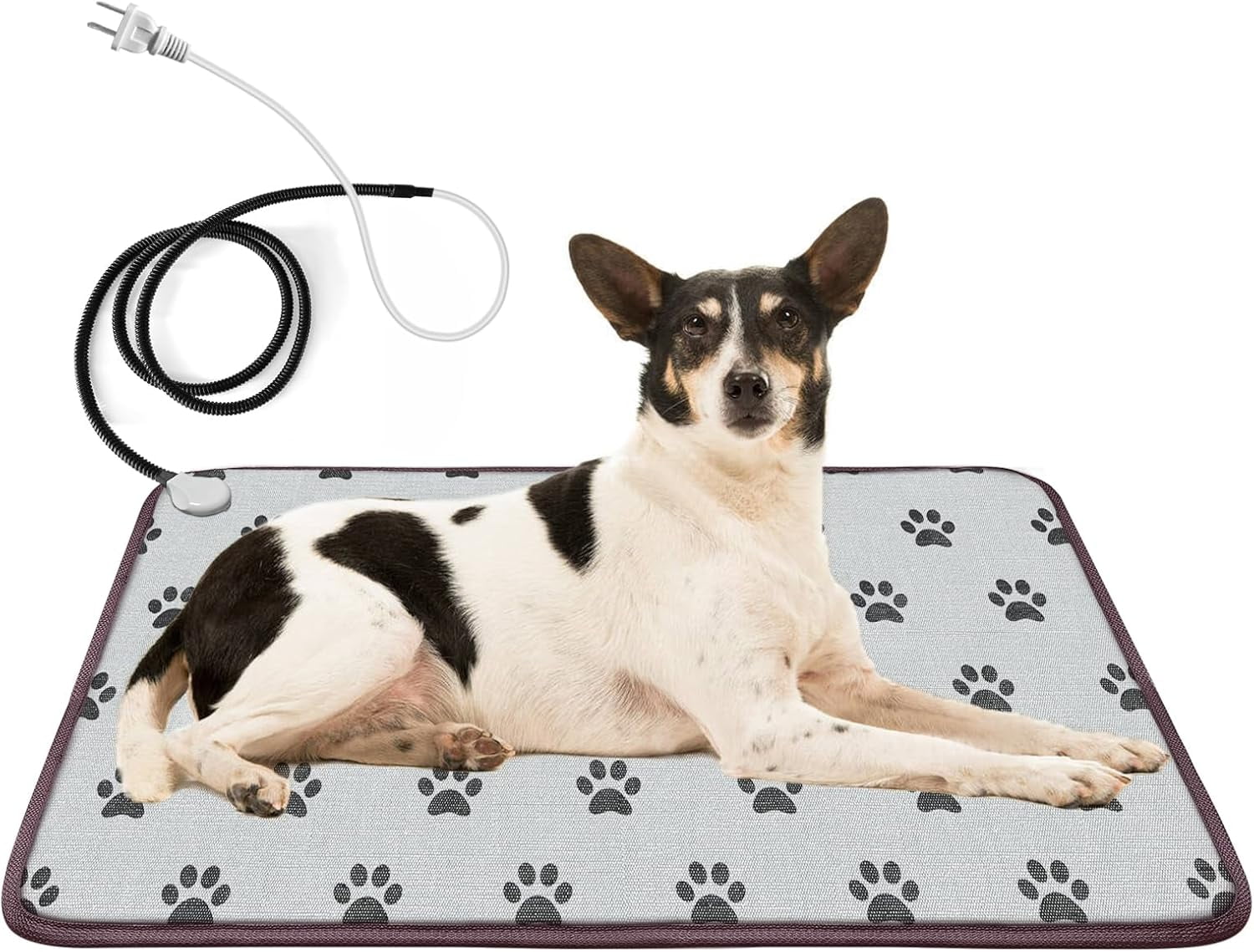 Extra Large Dog Heating Pad, 47x30 in, Grey, Heat Mat for Dog ...