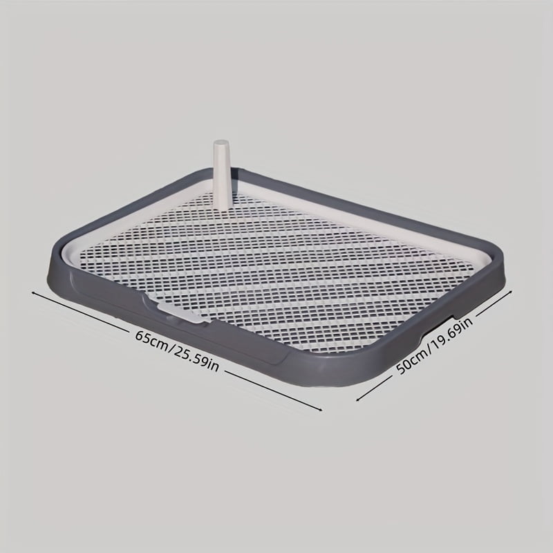 Extra Large Dog Litter Box with Removable Grid - Heavy-Duty Training ...