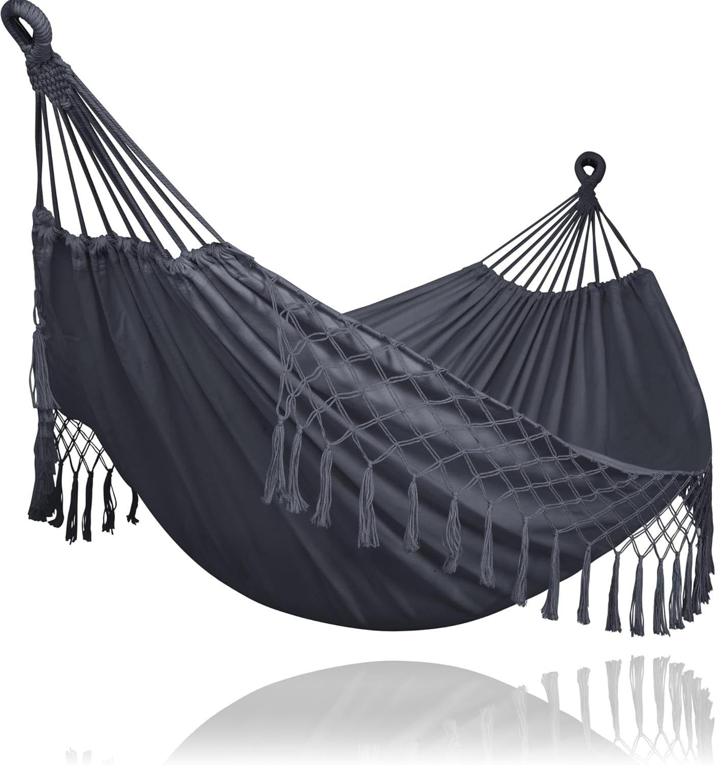 Extra Large Double Hanging Hammock for Camping, Hammocks for Outside 2 ...