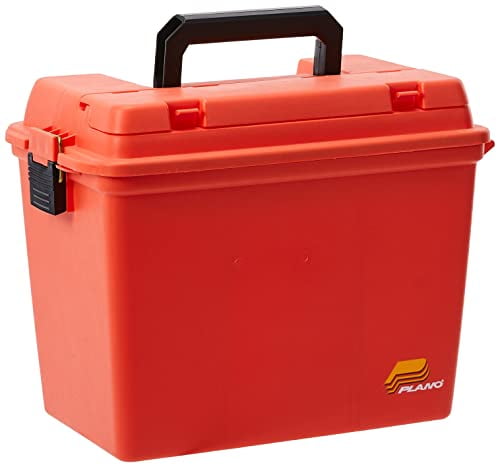 Extra Large Dry Storage Box with Tray Orange - Walmart.com