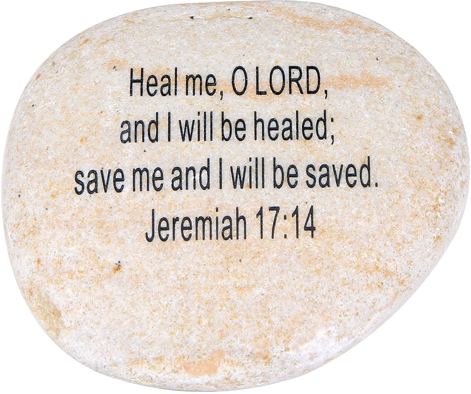 Extra Large Engraved Inspirational Scripture Biblical Natural Stones ...