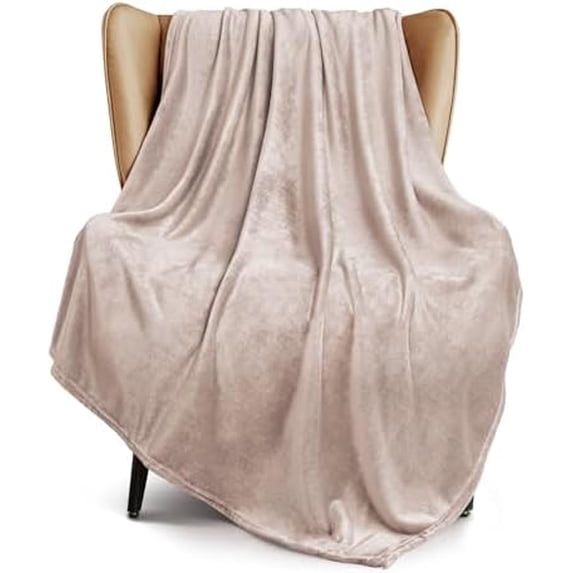 Extra Large Fleece Throw Blanket for Couch, Sofa, 300GSM Super Soft and ...