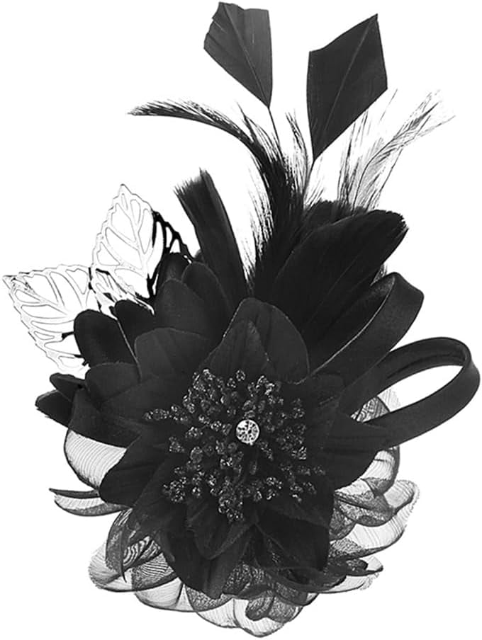Extra Large Flower Brooches Lapel Pins Dainty Crystal Fabric Brooches ...