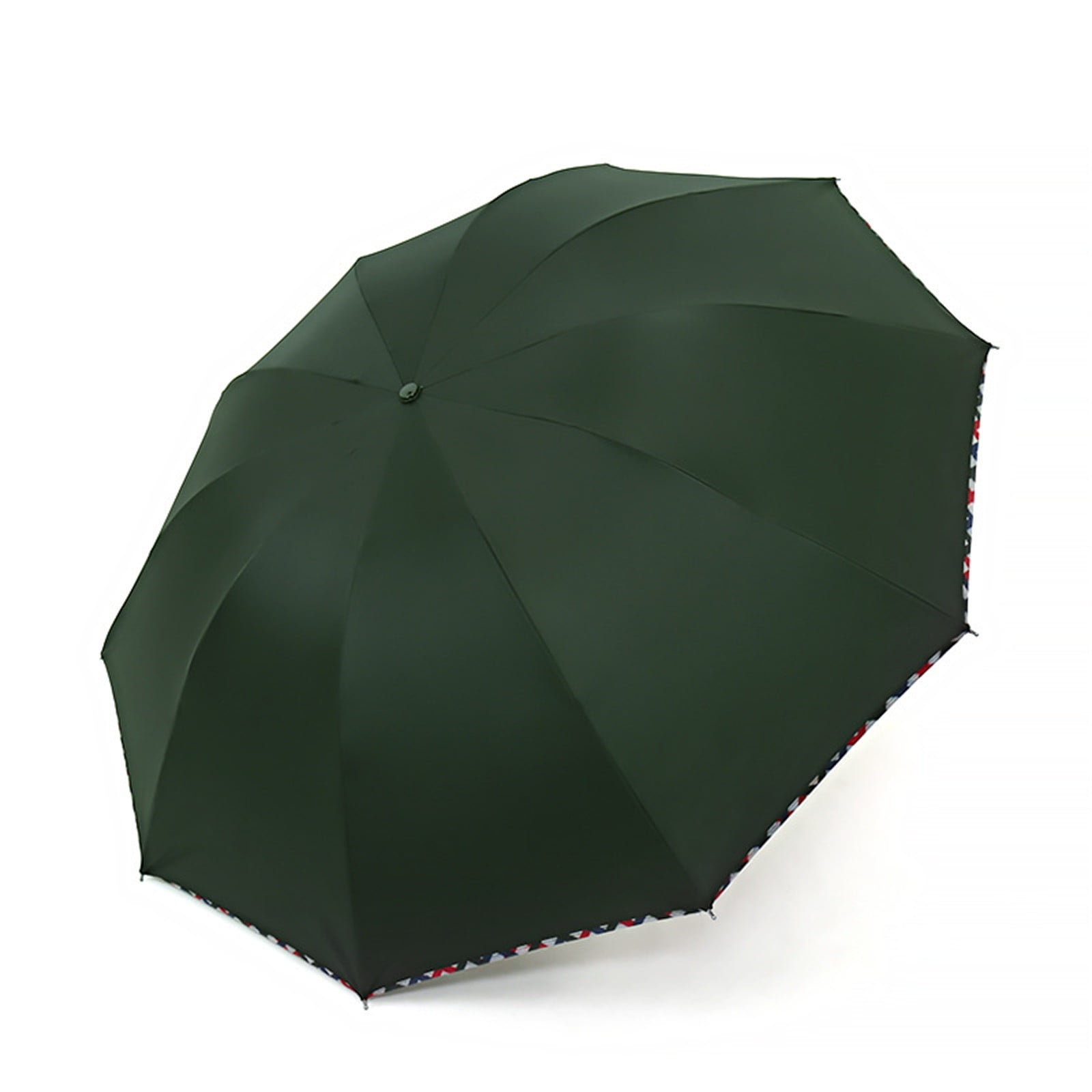 Extra Large Folding Umbrella 110cm Double Layer Sun & Rain Protection ...