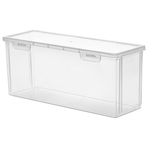 Extra-Large Food Grade Plastic Storage Container with Lid, Transparent ...
