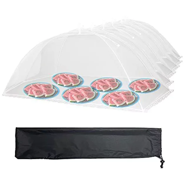 Extra Large Food Tents (6 Pack) 39x24 Pop-Up Food Tents/Food Covers for Outdoors - Walmart.com