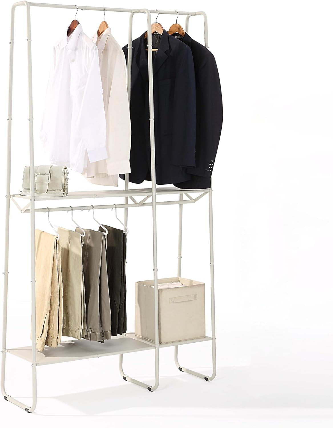 Extra-Large Freestanding Clothing Racks for Hanging Clothes, Standing ...
