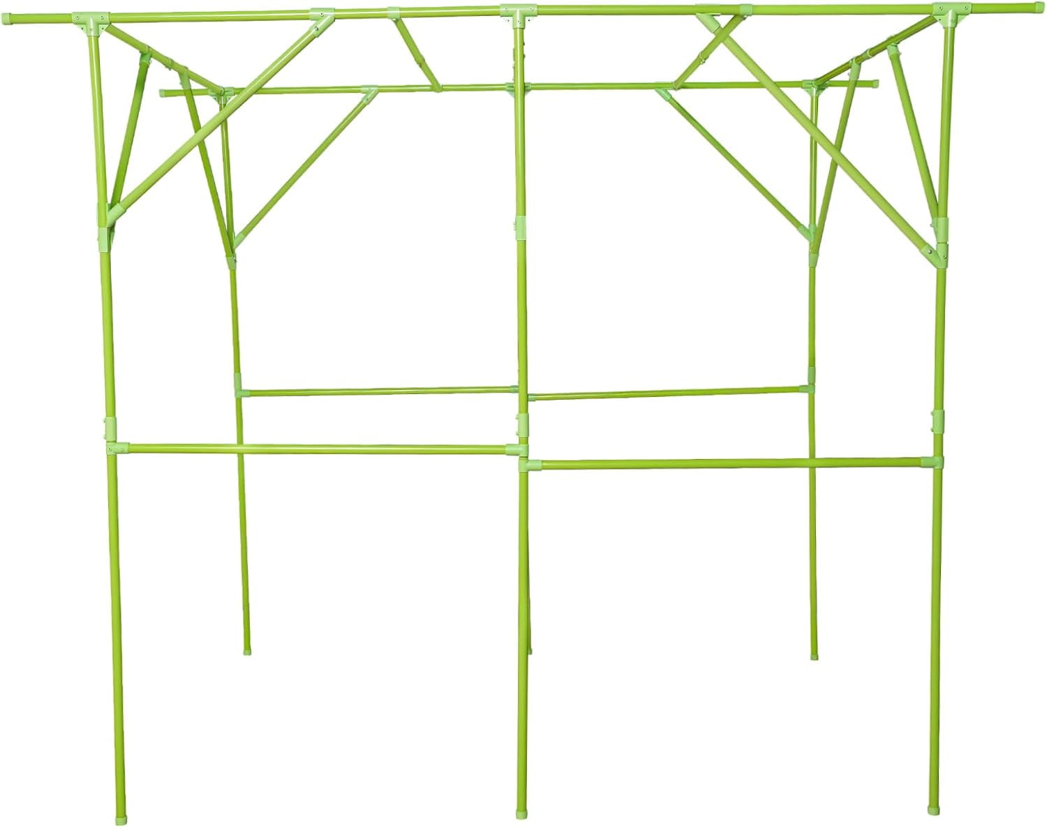 Extra Large Garden Arch Trellis, Metal Arbor Pergola, Grape Vine ...