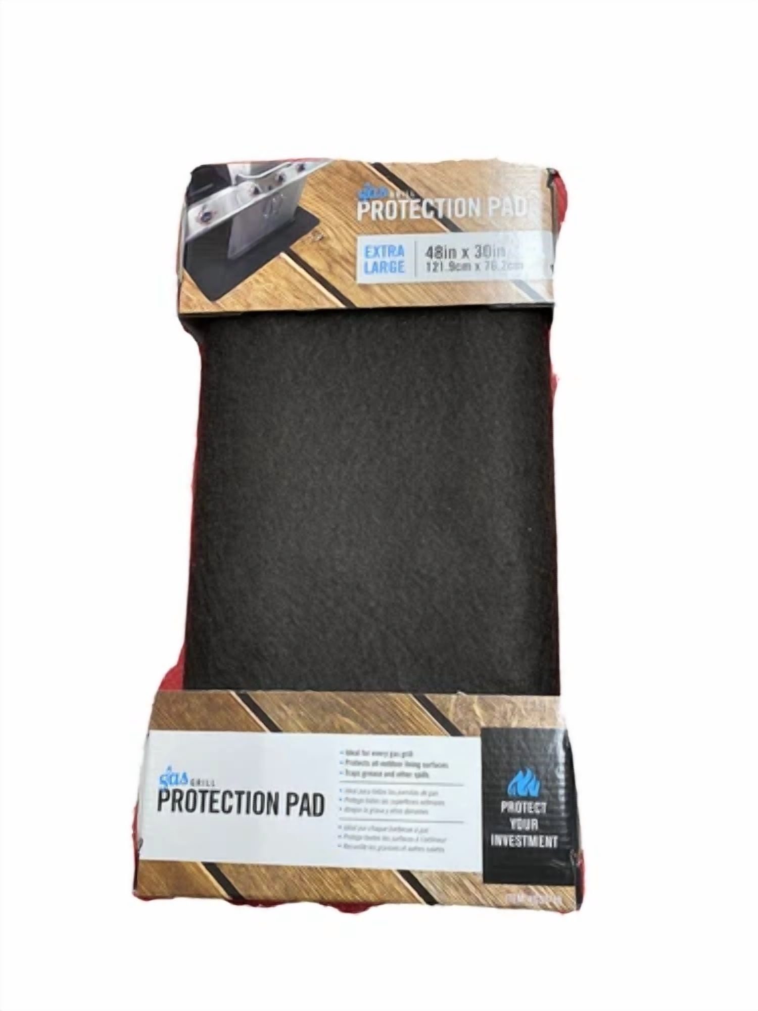 Extra Large Gas Grill Bbq Grease Protection Pad 48" X 30" Barbecue ...