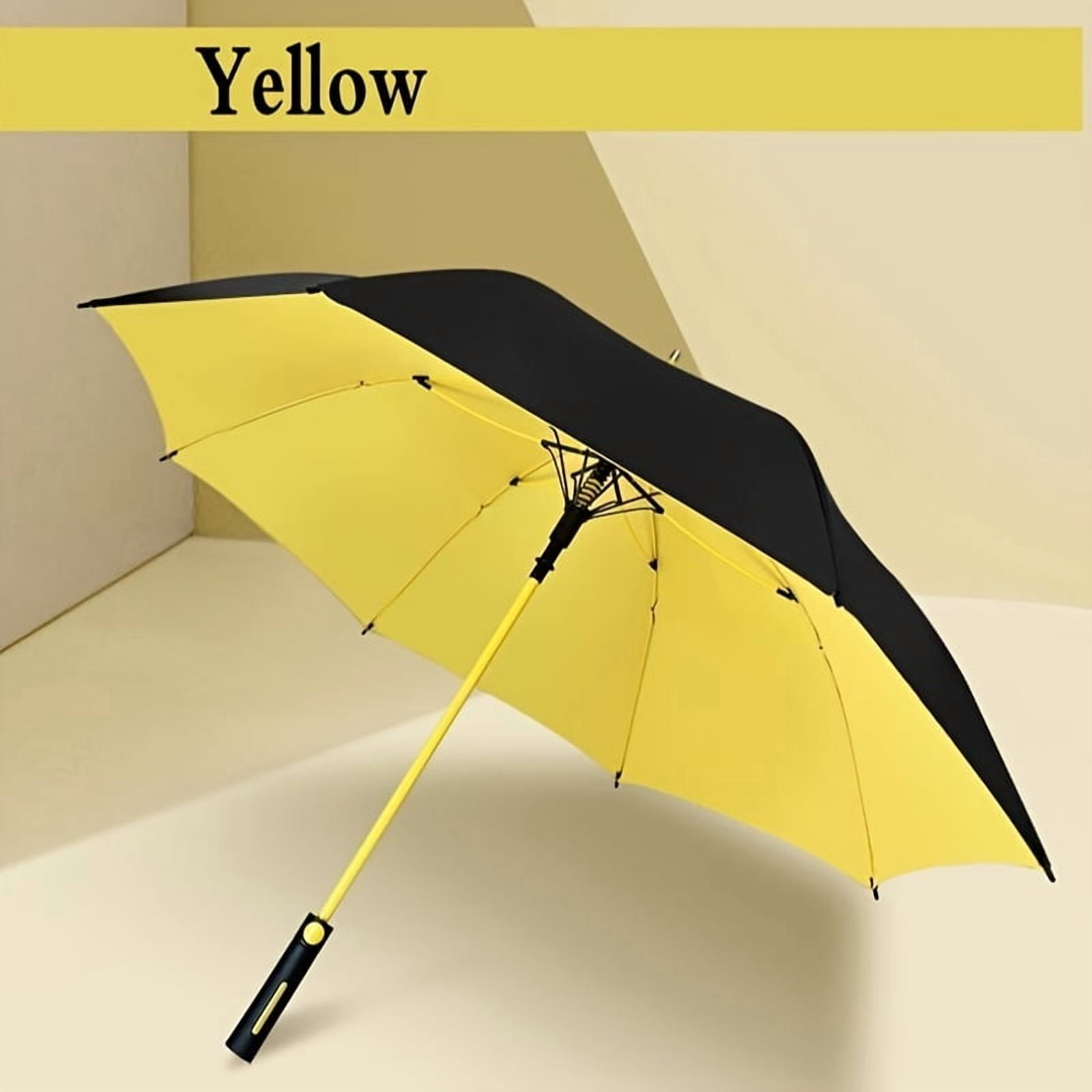 Extra-Large Golf Umbrella with Long Handle - Heavy-Duty Automatic Open ...