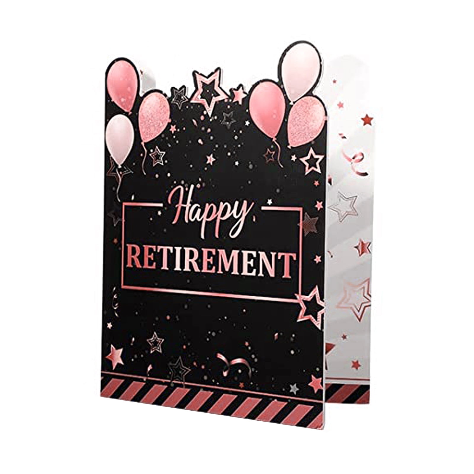 Extra Large Greeting Card Creative Shape Bright Color Jumbo Retirement ...