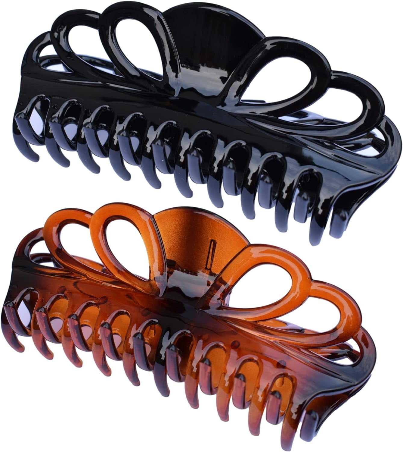 Extra Large Hair Claw Clips for Women Thick Long Curly Hair Nonslip ...