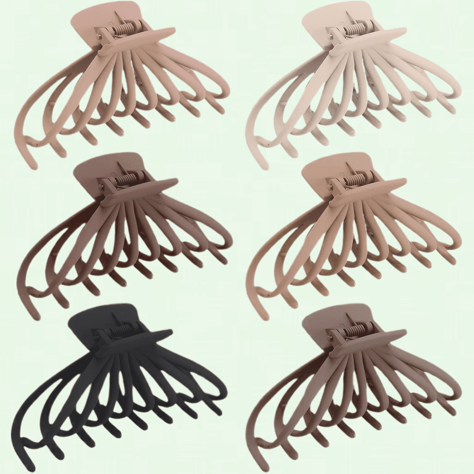 Extra Large Hair Clips for Women, Strong Hold Claw Clips for Thick Hair ...