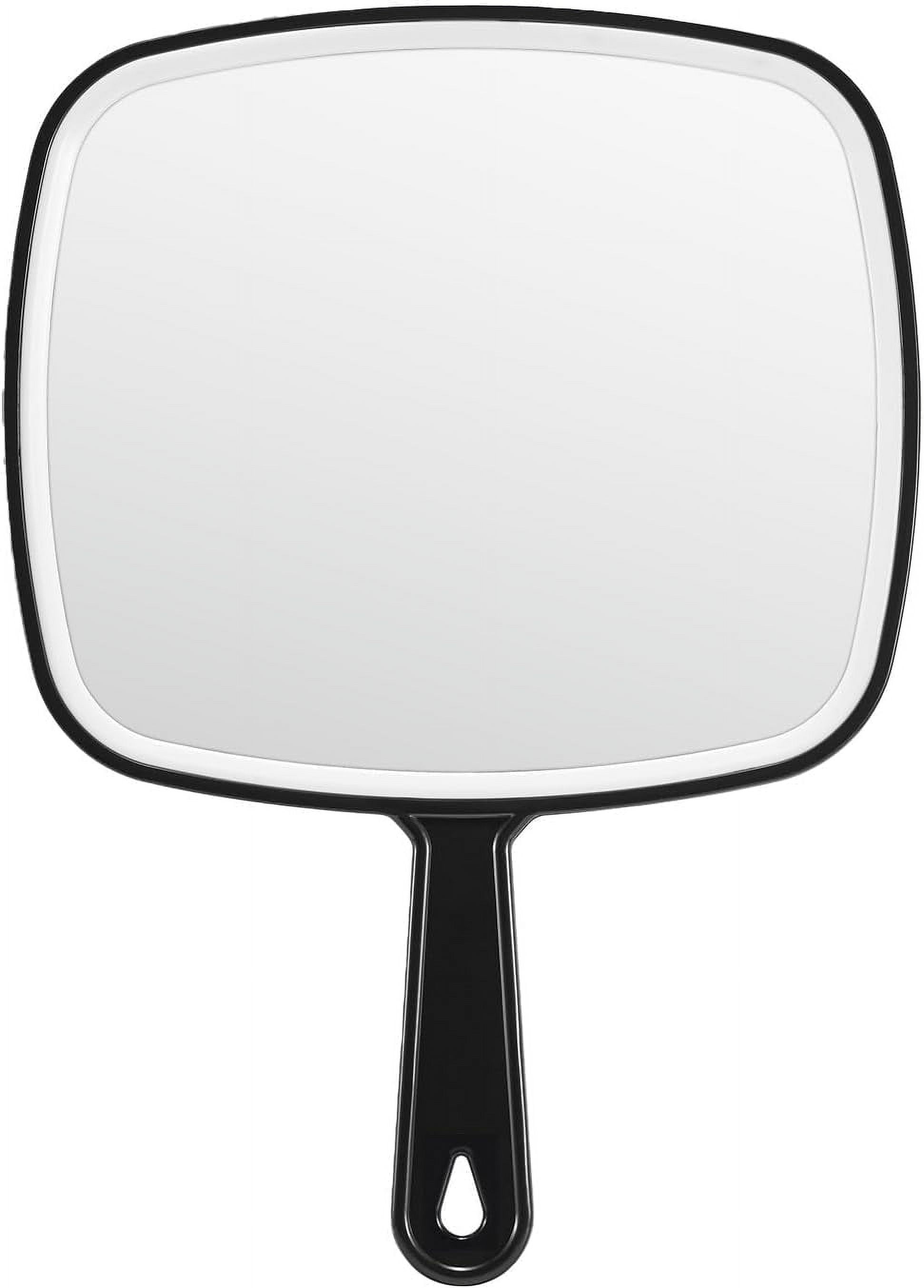 Extra Large Handheld Mirror，Hand Salon Mirror with Handle for Barbers ...