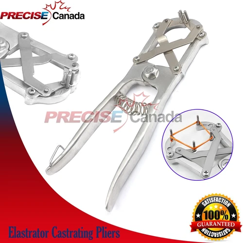 Extra Large Heave Duty Elastrator Pliers 26 Cm Long Aluminum - Walmart.com