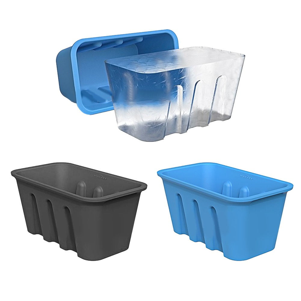 Extra Large Ice Block For Cold Plunge Tub Ice Bath Foldable Ice Cubes ...