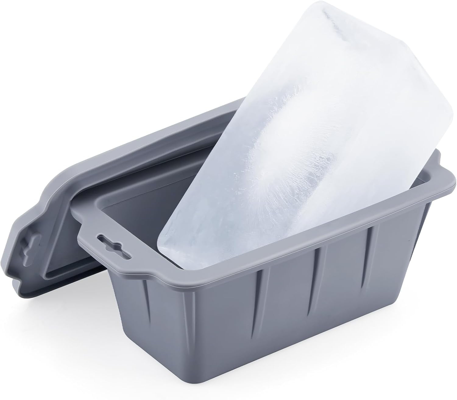 Extra Large Ice Block Mold for Ice Bath - Reusable Silicone Ice Cube ...