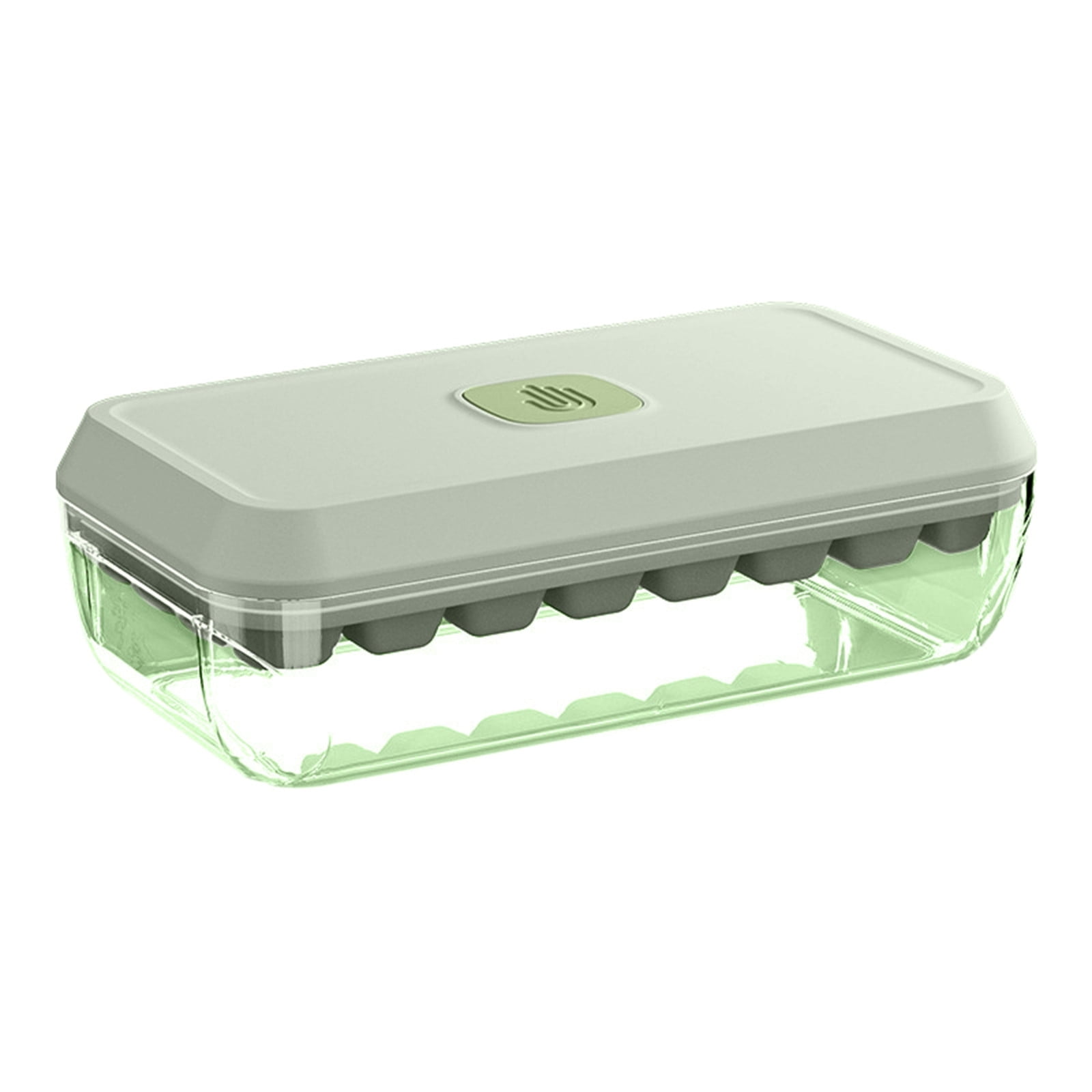 Extra Large Ice Cube Trays Set of 24 - Quick Fill Silicone Ice Molds ...