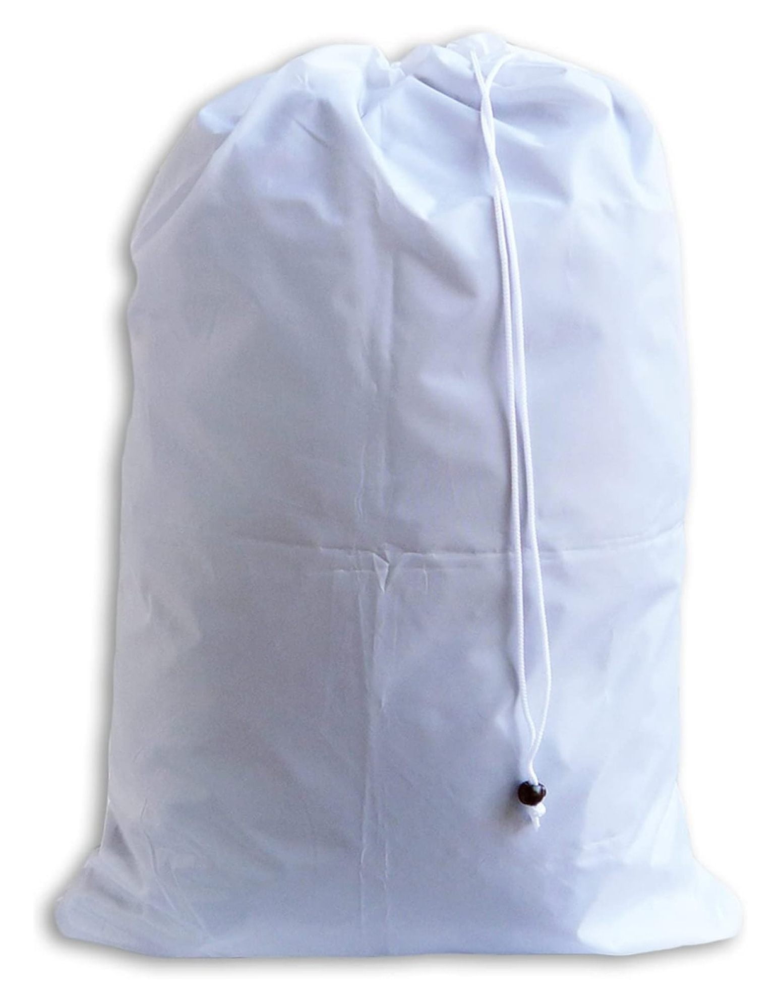 Extra Large Jumbo Laundry Bag with Drawstring, Color: White, Size: 44.5 ...