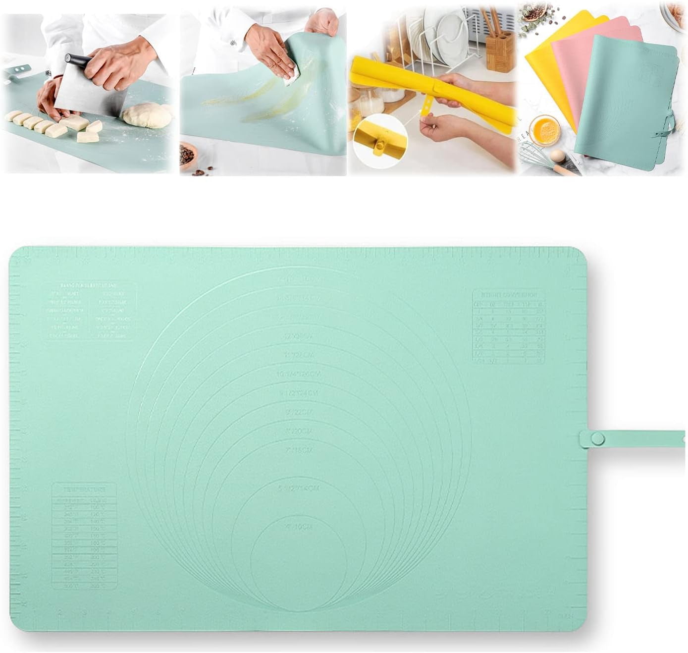 Extra Large Kitchen Silicone Pad, 2023 Newest Non Slip Non Stick ...