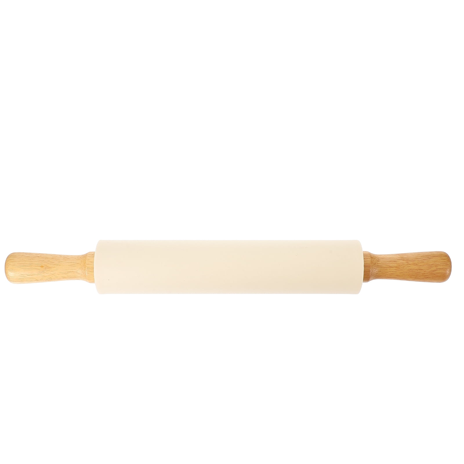 Extra Large) Kitchen Tools Silicone Solid Wood Handle Rolling Pin ...