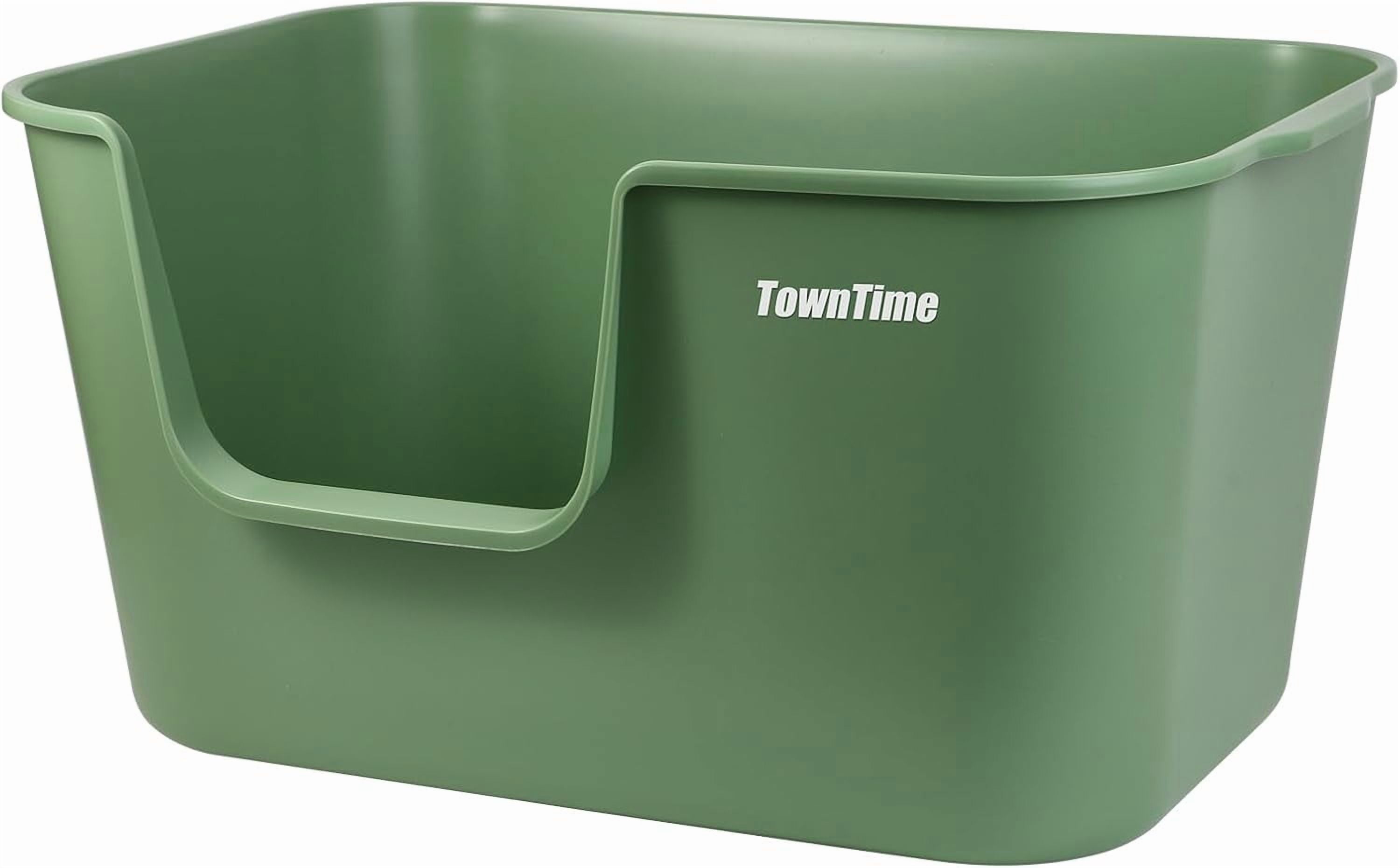 Extra Large Litter Box with High Sides 24.60" Lx16.92 Wx12.99 H,Anti ...