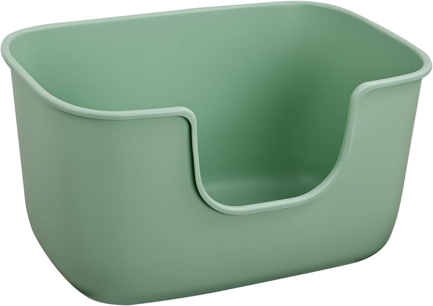 Extra Large Litter Box with High Sides,XL Low Entry Multi Cat Litter ...