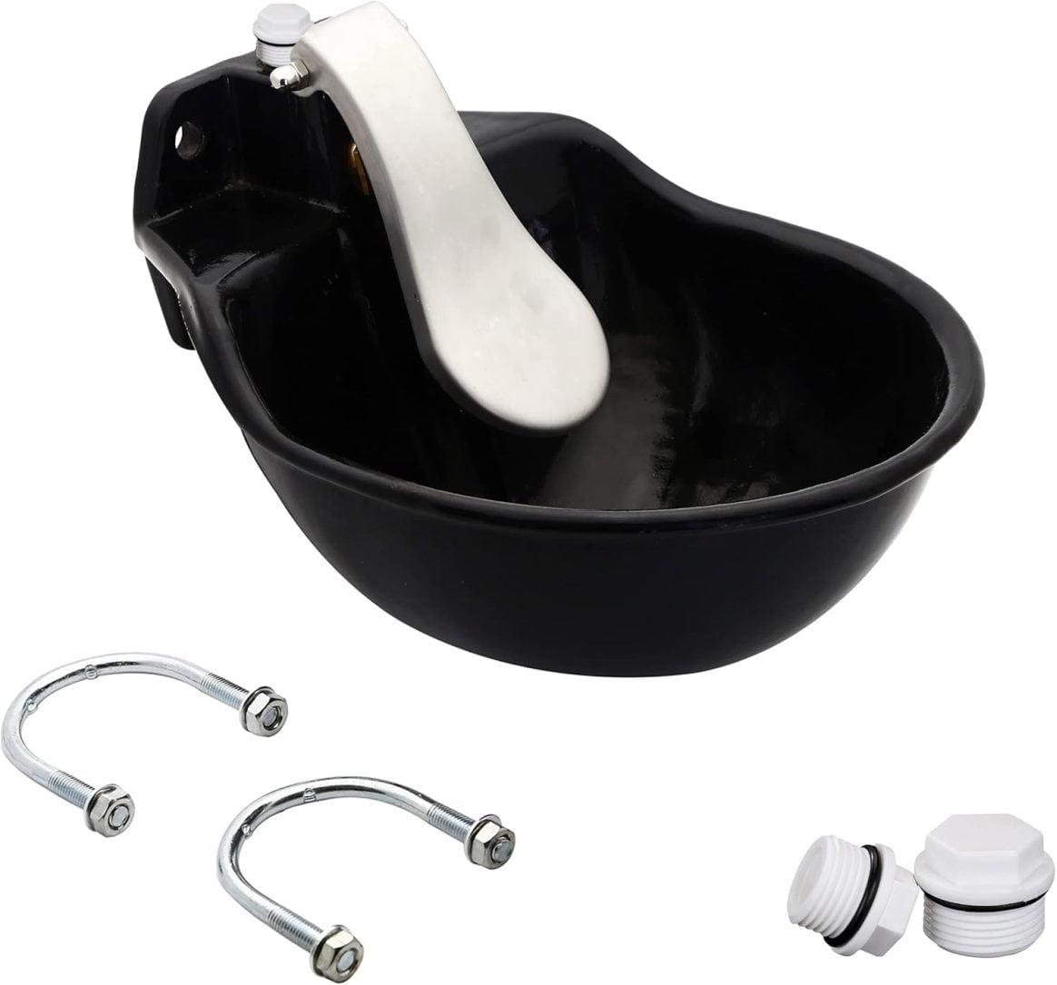 Extra Large Livestock Push-Paddle Automatic Metal Waterer,Cast Iron ...