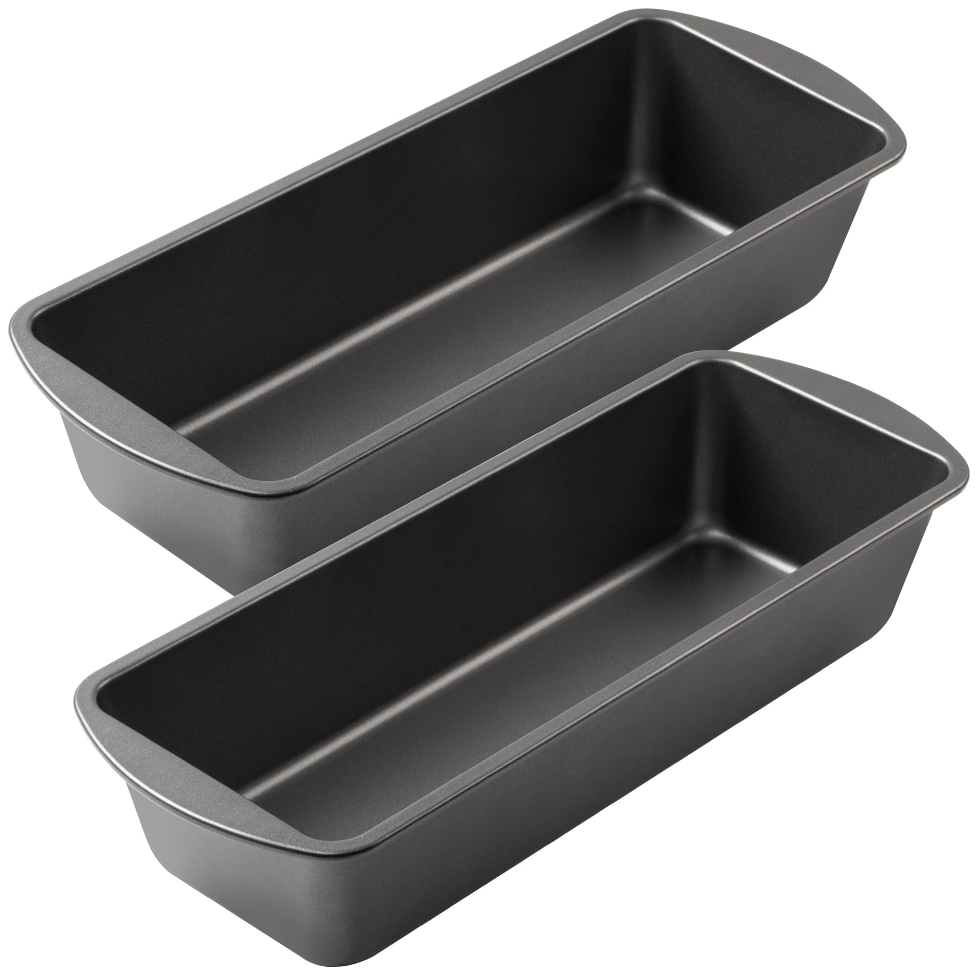 Extra Large Loaf Pan Set of 2, 13x5 Inch Nonstick Rectangular Bread ...