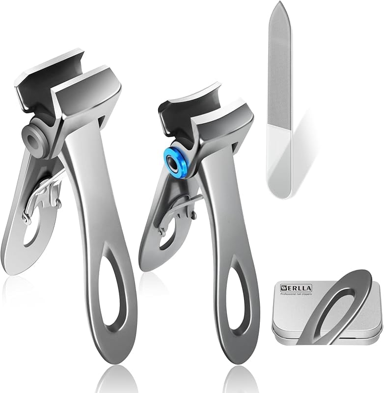 Extra Large Long Handle Toenail Clippers - 17mm Wide Jaw Opening Heavy ...