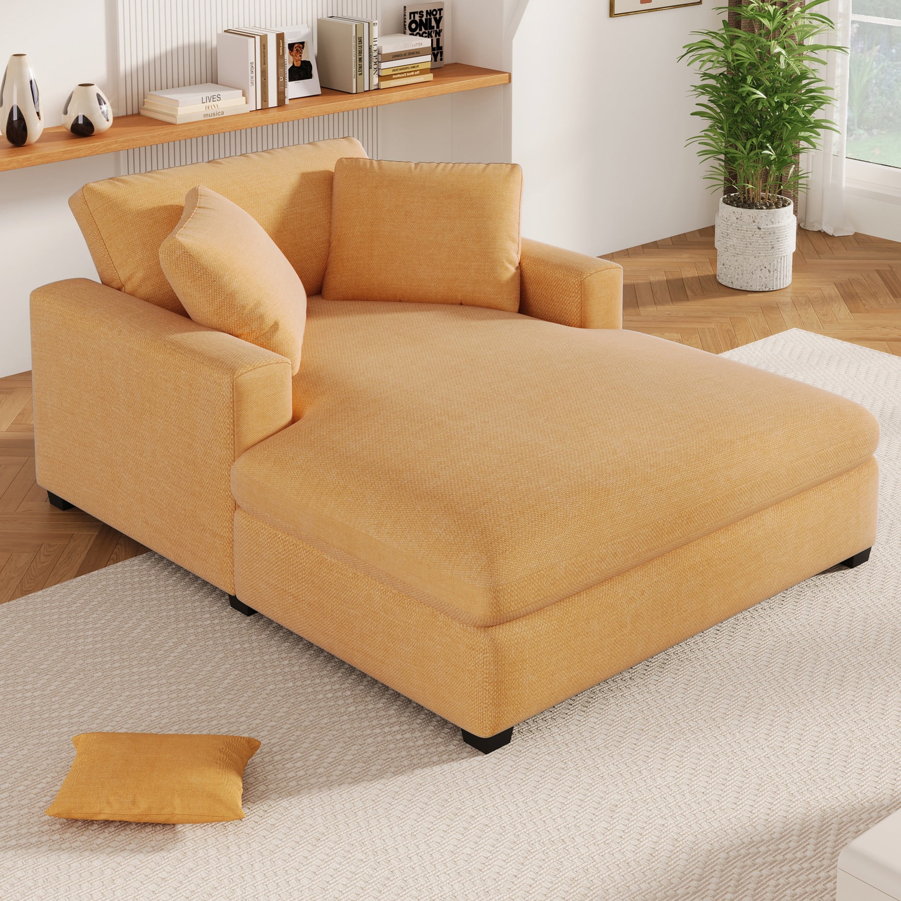 Extra - Large Lounge Chair - Comfortable Seating for One - Watching TV at Home - Straightforward ...