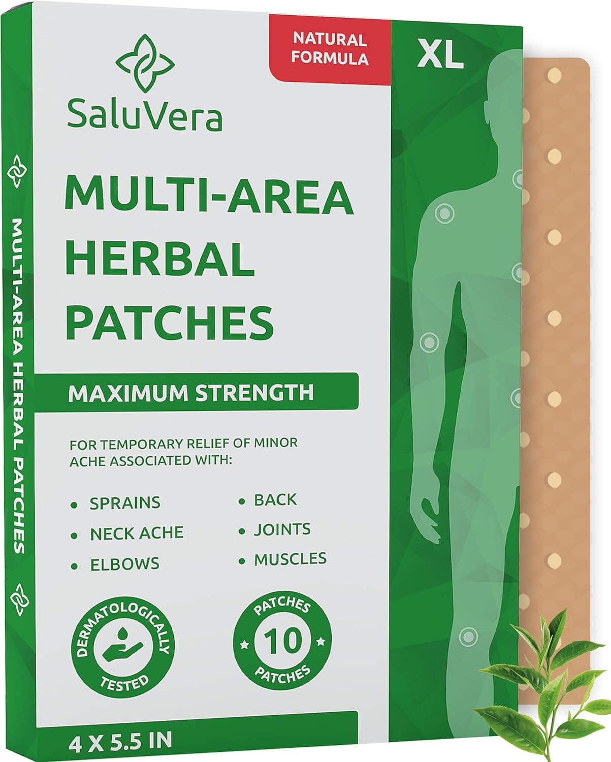 Extra Large Maximum Strength Heat Patch for Muscle and Joint Pain ...