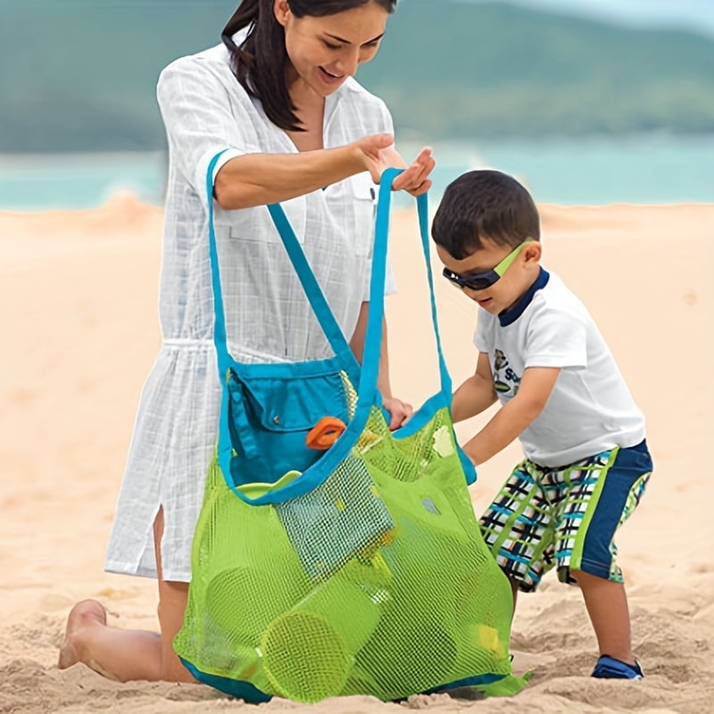 Extra Large Mesh Extra Large Beach Tote - Sand-Proof, Easy Clean for ...