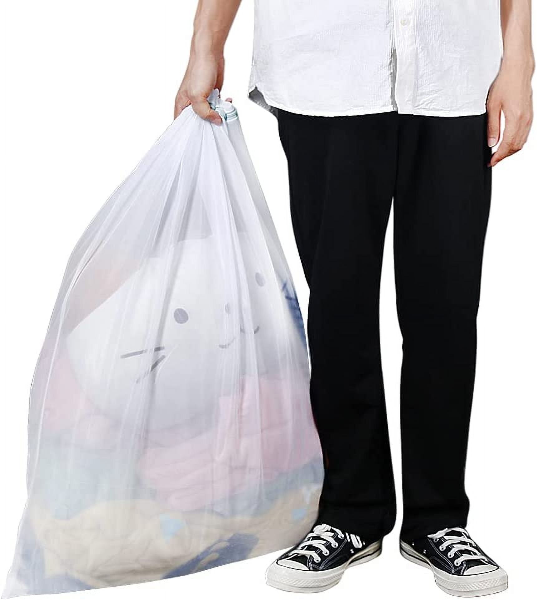 Extra Large Mesh Laundry Bags, 2 Pack 43 x 35 inch Jumbo Delicates Bag ...