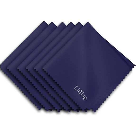 Extra Large Microfiber Cleaning Cloths(12"x 12") for Glasses or ...