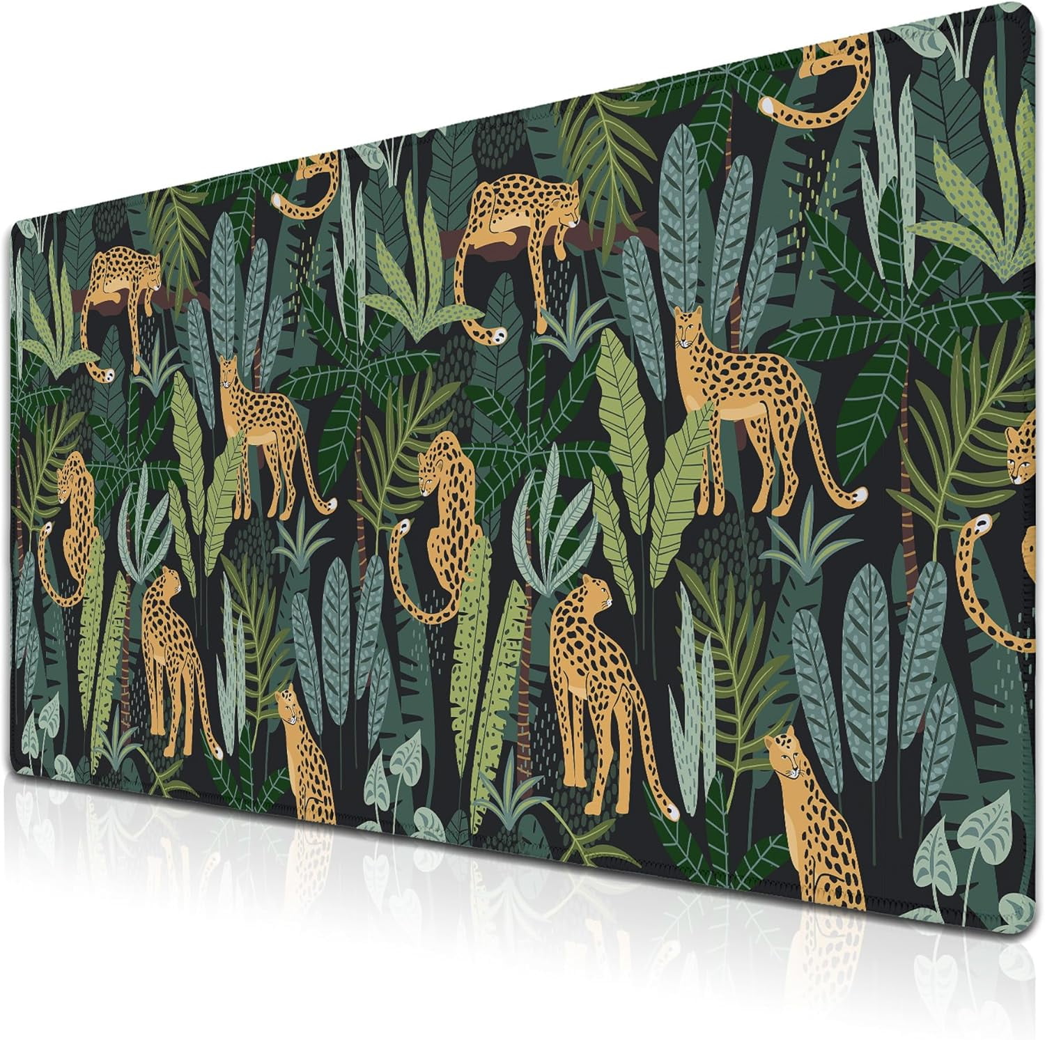 Extra Large Mouse Pad Yellow Green Office Desk Mats Gaming Mousepad Ga ...